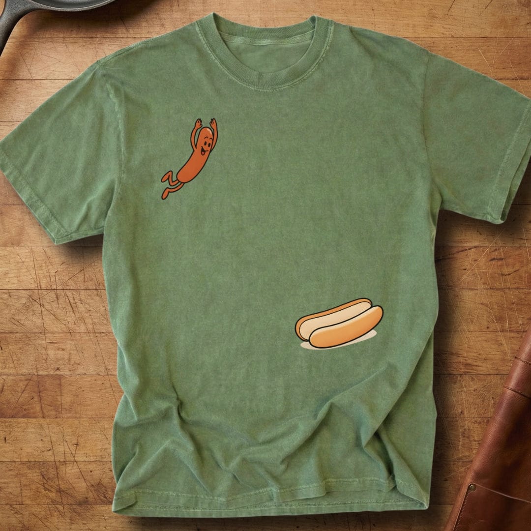 Hotdog Dive — Premium Tee – Cowbell Apparel